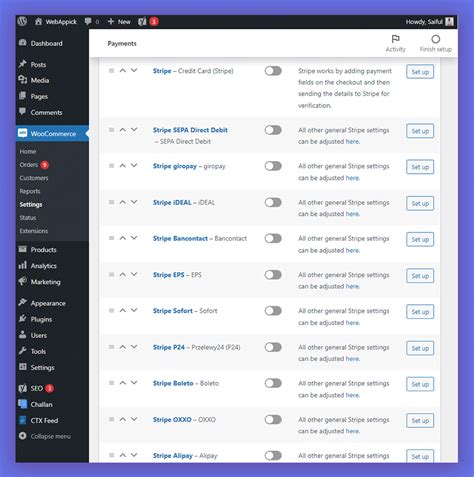 How To Configure Stripe For WooCommerce Websites