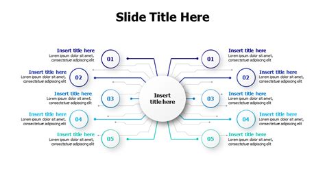 10 Technology Branching Template Inforgraphics And Slides