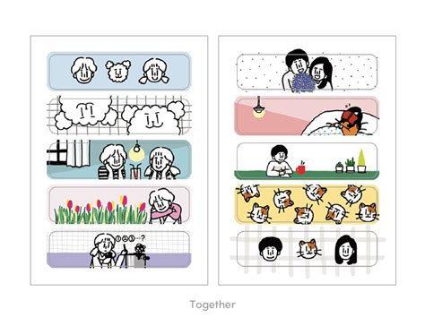 Mochithings Illustration Masking Seal Sticker V1