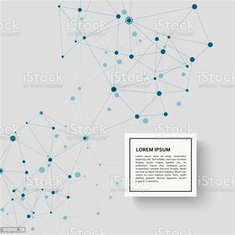 Technology Connection Background Stock Illustration Download Image Now Abstract Art Atom
