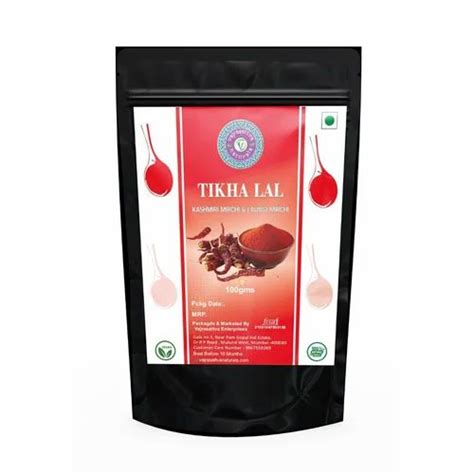 Tikha Lal Chilli Powder 100 G Pouch At Rs 75pouch In Mumbai Id
