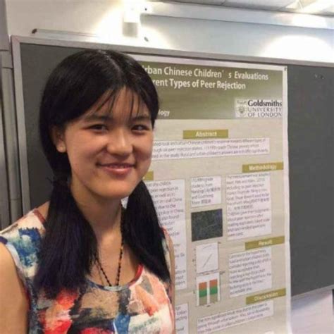 Yao Xiao Master Of Science Goldsmiths University Of London London