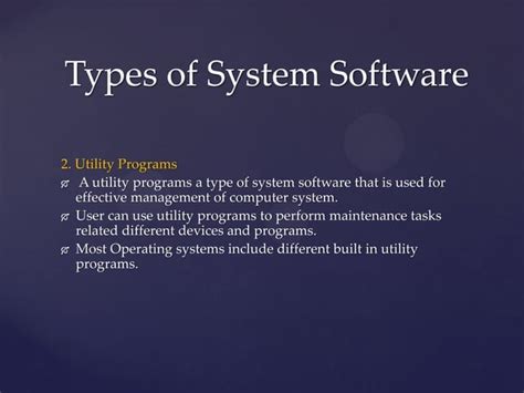 lecture 11 system software pdf operating systems computer
