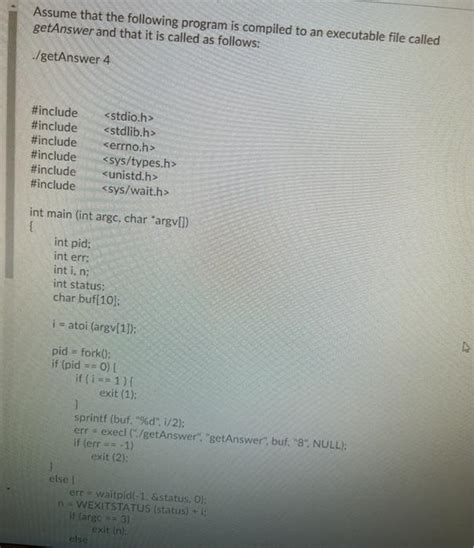 Solved Assume That The Following Program Is Compiled To An Chegg