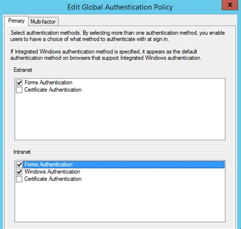 ADFS And Mobile Apps PEI