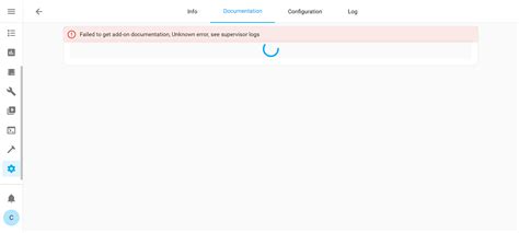 Failed To Get Add On Documentation Unknown Error See Supervisor Logs Home Assistant Os