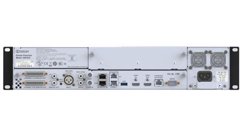 Dolby Cinema Processor Cp950 Dolby Professional