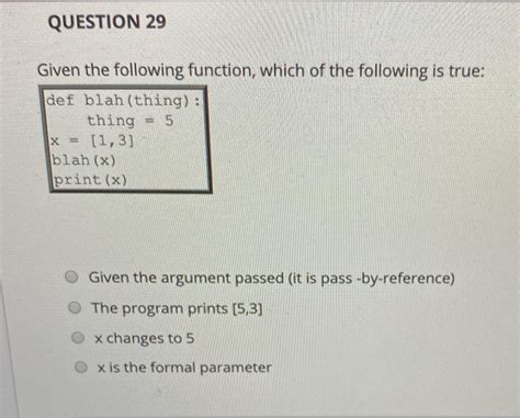 Solved Question 23 Given The Following Uml Diagram Which Of