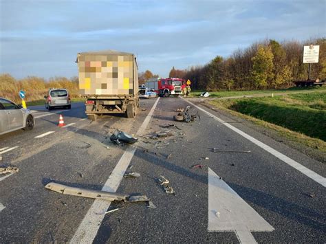 Brzezówka Tragiczny wypadek Nie żyje 30 latek