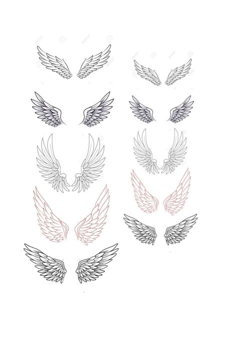 Different Types Of Wing Tattoos