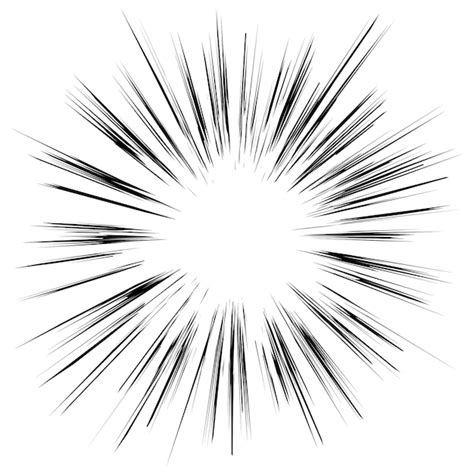 Premium Vector A Monochrome Explosion Effect