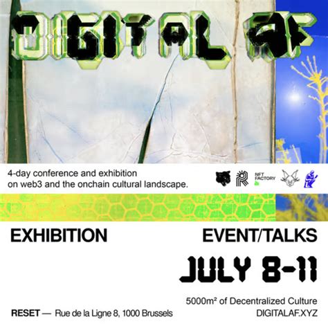 Digital Af Decentralized Culture Conference And Exhibition Ethcc Week