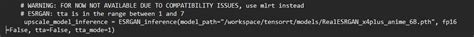 Render Issue Issue 30 Styler00dollar VSGAN Tensorrt Docker GitHub
