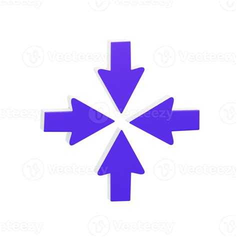Arrow And Symbol 3d Icon 43204503 Png