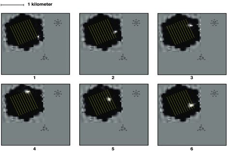 Matched Field Results Showing Snapshots Of The Array Determined