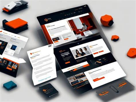 Premium Ai Image Modern User Interface Design Template Mockups Ui Ux