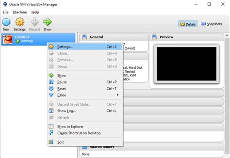 Oracle Virtualbox Vm Settings
