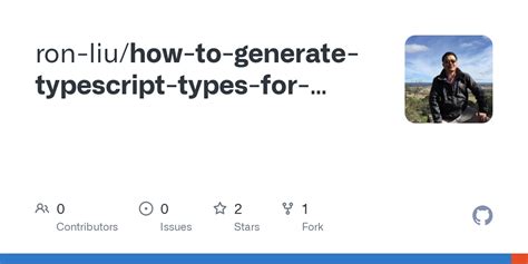Github Ron Liuhow To Generate Typescript Types For Graphql In React