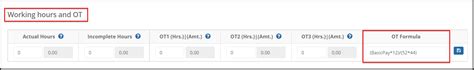 How To Change OT Rate Different From MOMs Standard Formula JustLogin Help Center