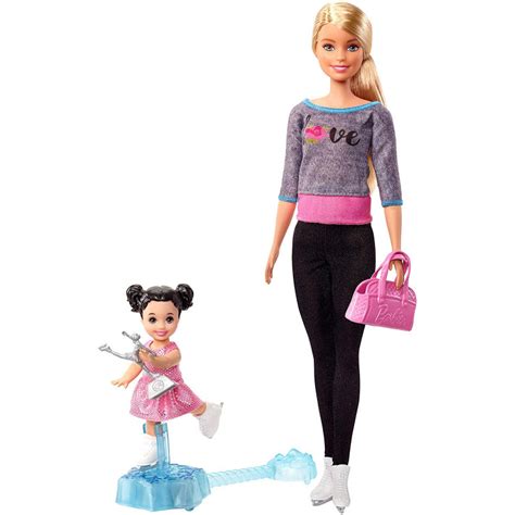 Купить Барби Тренер по фигурному катанию Barbie Ice Skating Coach Doll ...