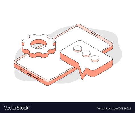 Personalization Trends In Mobile Communication Vector Image