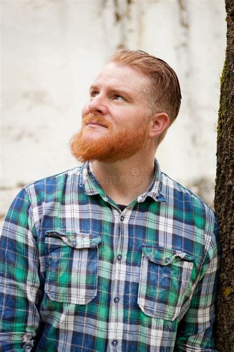 Portrait Of Red Haired Man With Long Beard Stock Image Image Of Beard Hair 86434359