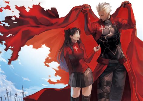 Fate Stay Night Archer X Rin Maxipx