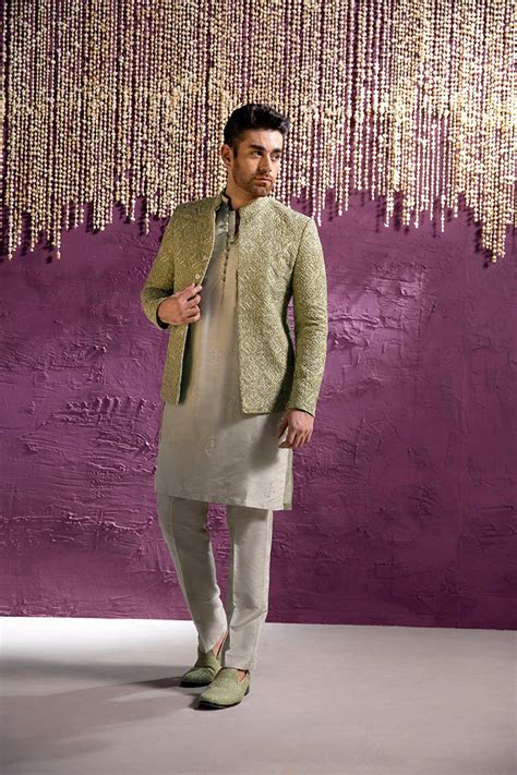 Buy Wedding Mint Green Prince Coat For Mens At Republic Menswear