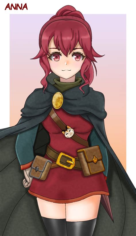 Anna Fire Emblem And More Drawn By Dinjo Danbooru