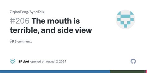 the mouth is terrible and side view · issue 206 · ziqiaopeng synctalk