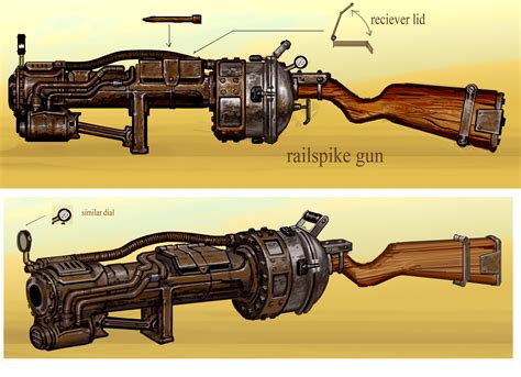 Rifle Ferroviário Fallout Wiki A Wiki Do Fallout Tudo Sobre O