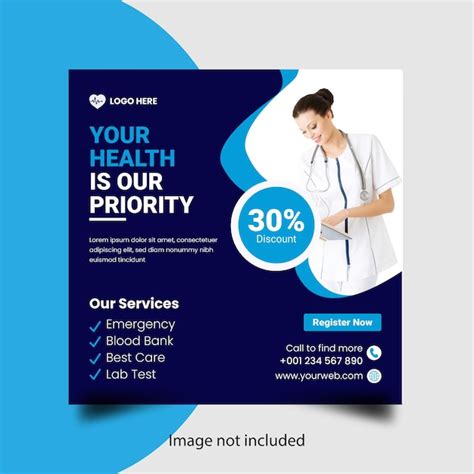 Premium Vector Medical Healthcare Social Media Post And Banner Design