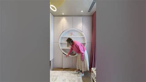 В детской нашего проекта мы реализовали такой стильный шкаф с круглой ...