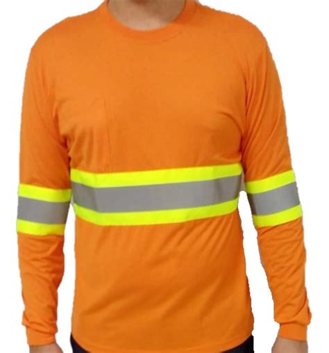 Camisas Manga Longa Faixas Refletiva Tamanhos Grandes MercadoLivre