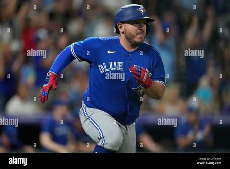 Toronto Blue Jays Catcher Alejandro Kirk 30 In The Seventh Inning Of