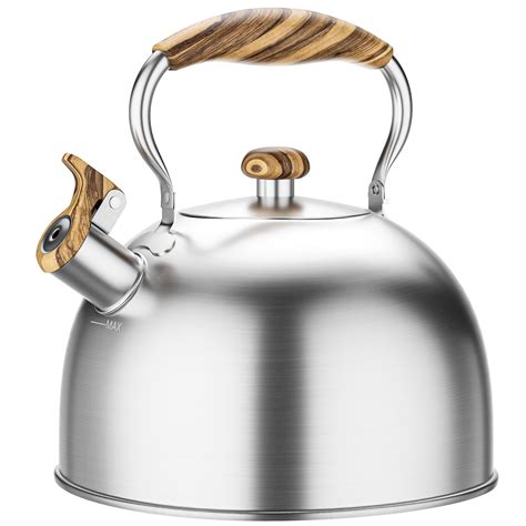 MaxGear Tea Kettle Stovetop Whistling Tea Kettles For Stove Top Food