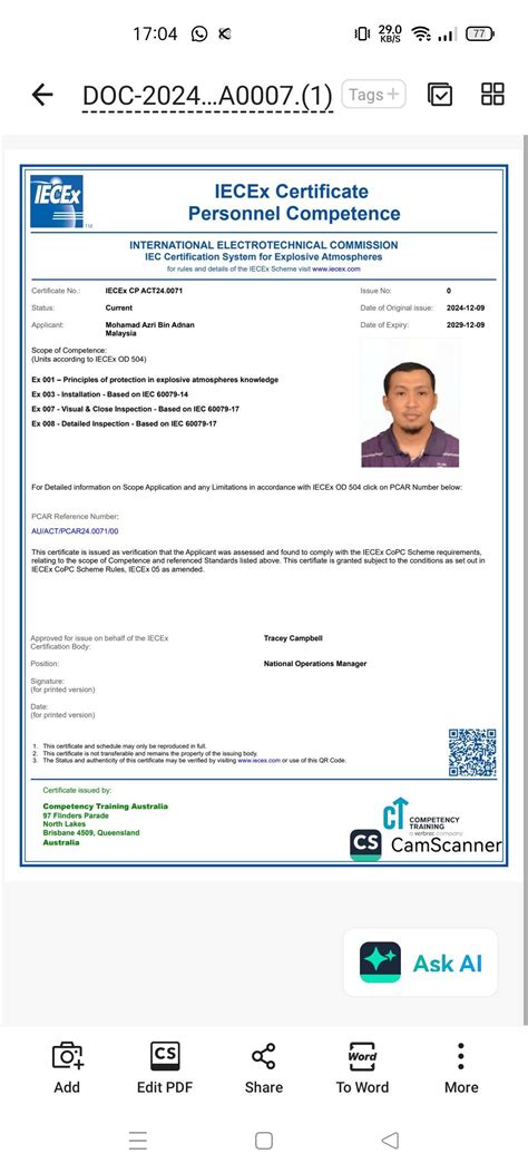 Mohamad Azri Ayie On Linkedin 2024 Achievement Alhamdulillah 11