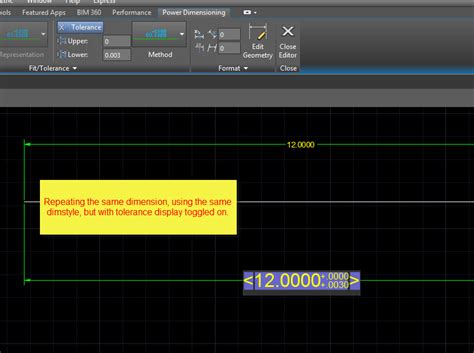 Solved Dimension Tolerance Not Displaying Autodesk Community