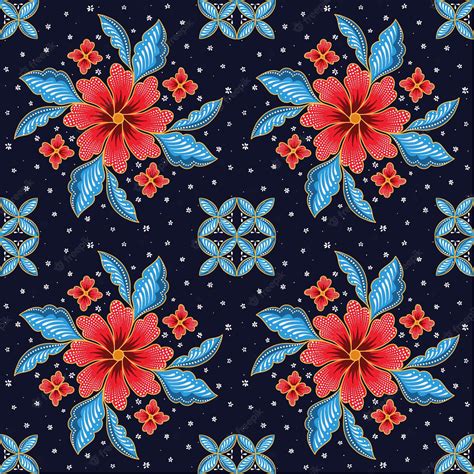 Premium Vector Indonesia Batik Pattern Design Premium Vector