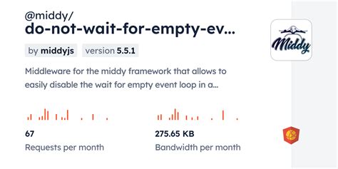 Middy Do Not Wait For Empty Event Loop Cdn By Jsdelivr A Cdn For Npm