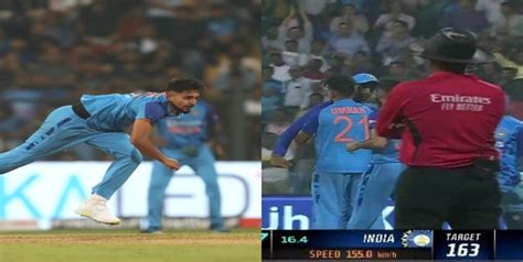 Umran Malik Fastest Ball Indias Fastest Bowler Umran Malik Bowling