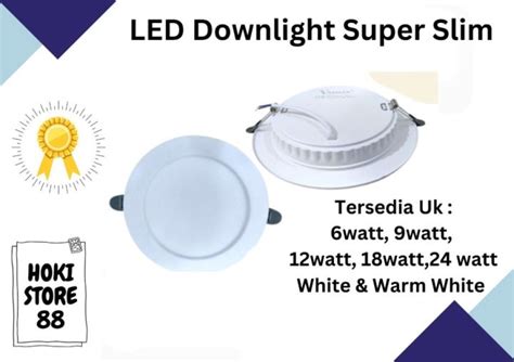 Lampu Downlight Led Inbow Downlight Panel Led Inbow Bulat Lazada