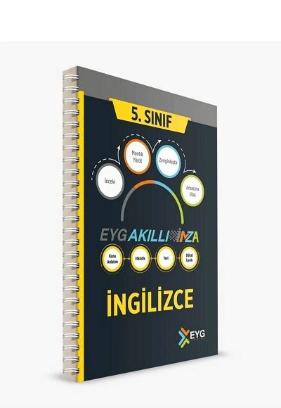 Eyg Yayınları Sınıf Akıllı İmza İngilizce Akıllı Defter