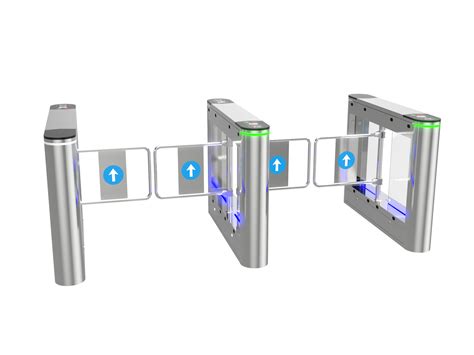 Office Hospital Factory Entrance And Exit Management Swing Barrier Gate