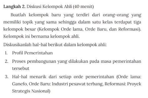Terjawab Pemerintahan Orde Baru Kunci Jawaban Ips Kelas 9 Halaman 159