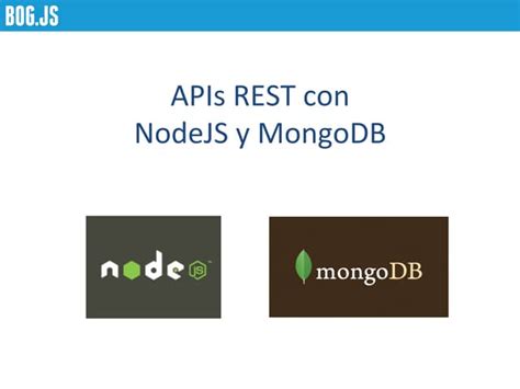 Apis Rest Con Nodejs Y Mongodb Ppt