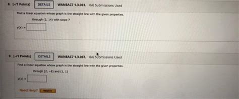 Solved 8 1 Points Details Waneac7 13061 06