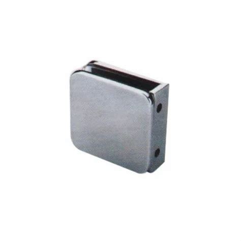 Ebco Stainless Steel Glass Square Bracket Clamp Clip Holder At Rs 799