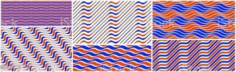 물결 모양의 라인 물 원활한 패턴 벡터 세트 3d 차원 끝없는 배경 벽지 디자인 이미지 기하학적 줄무늬 곡선 경작 텍스처 컬렉션 0명에 대한 스톡 벡터 아트 및 기타 이미지