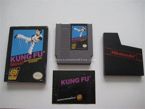 Kung Fu Nintendo Nes Complete In Box
